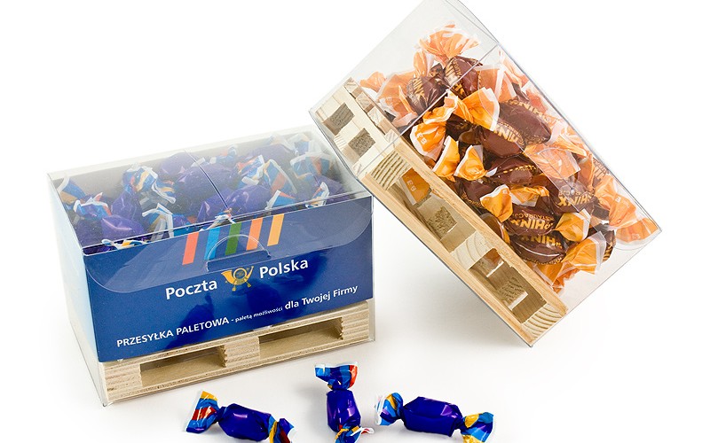 Mini Hard Candies on a Pallet