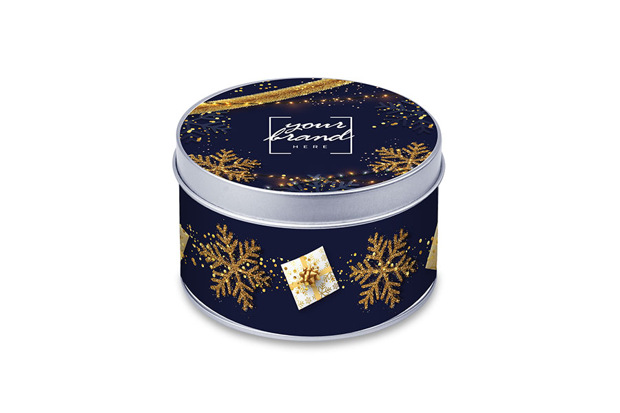 Promotion mini tin of sweets