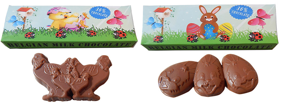 Chocolate 17g in box - Easter designs