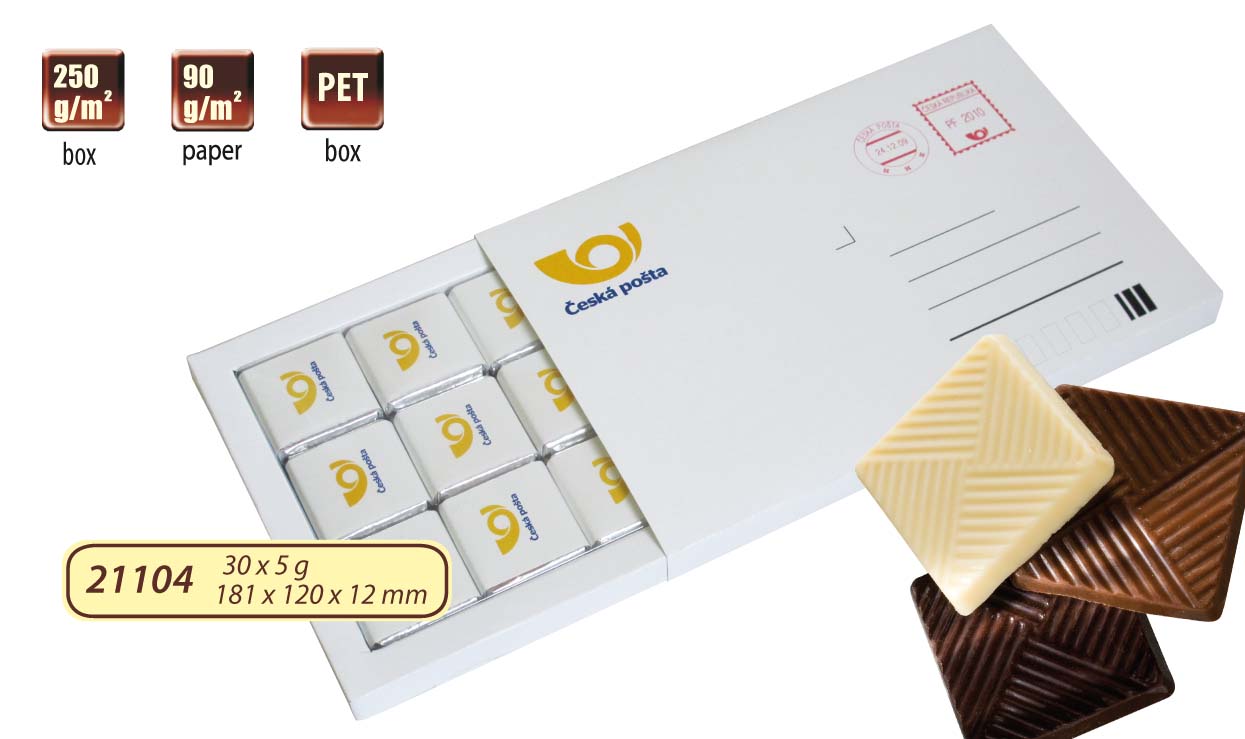 Chocolate writing 30 x 5 g
